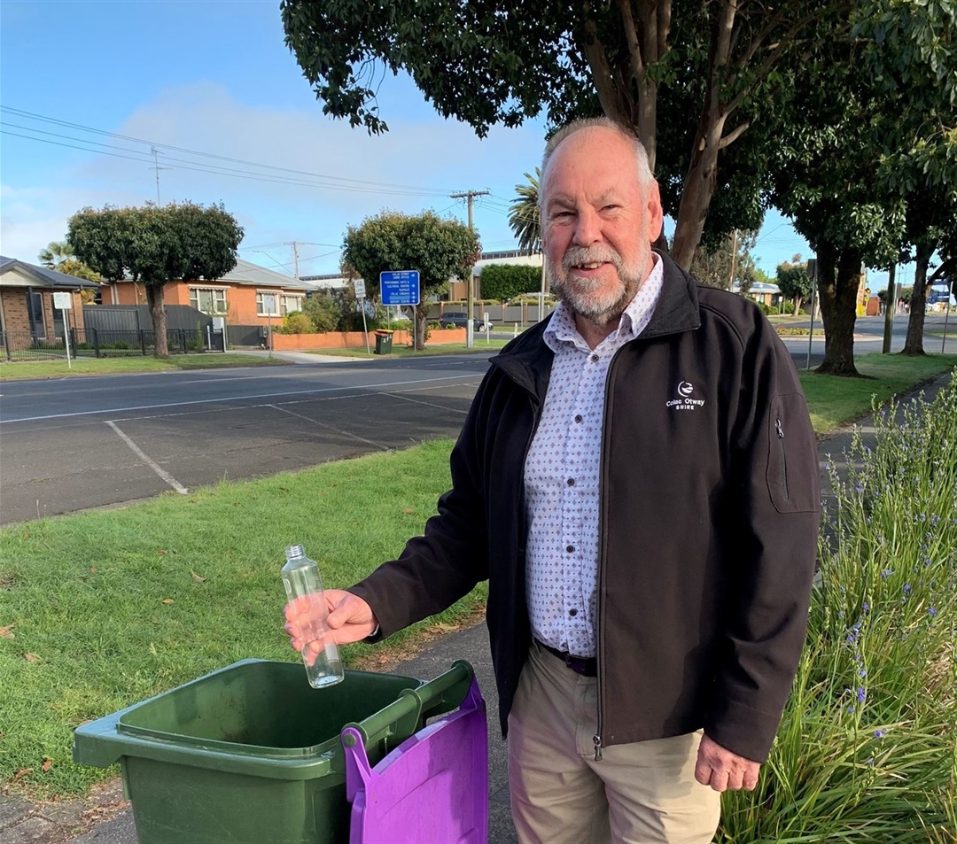 Colac Otway Shire Council clicks over one year of glass recycling ...